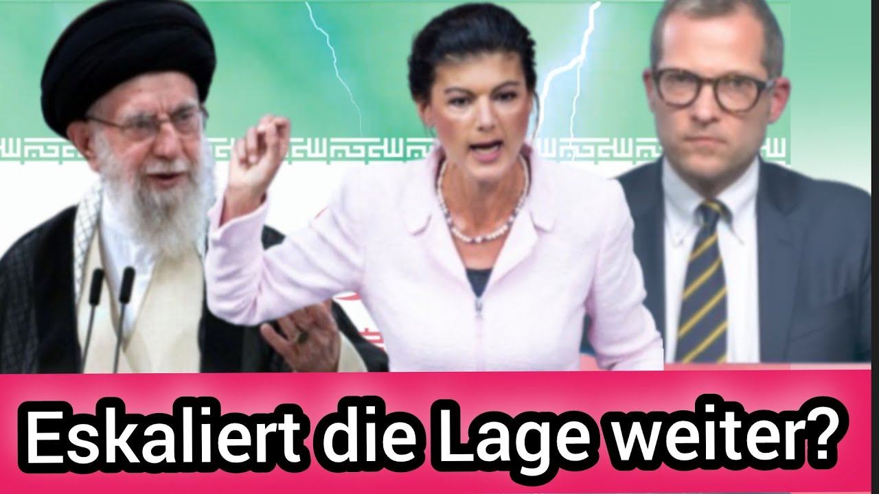 Der Iran übt Vergeltung an Israel! Aktuelle Statements von Sahra ...