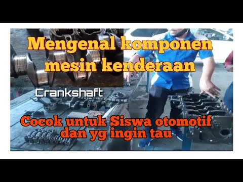 Ternyata ini nama komponen mesin mobil || engine 3K, 5K, 7K