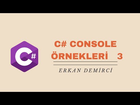 C# CONSOLE ÖRNEKLERİ #3 | VİSUAL STUDO | İF ELSE KULLANIMI | POZİTİF NEGATİF DEĞER GÖSTERME