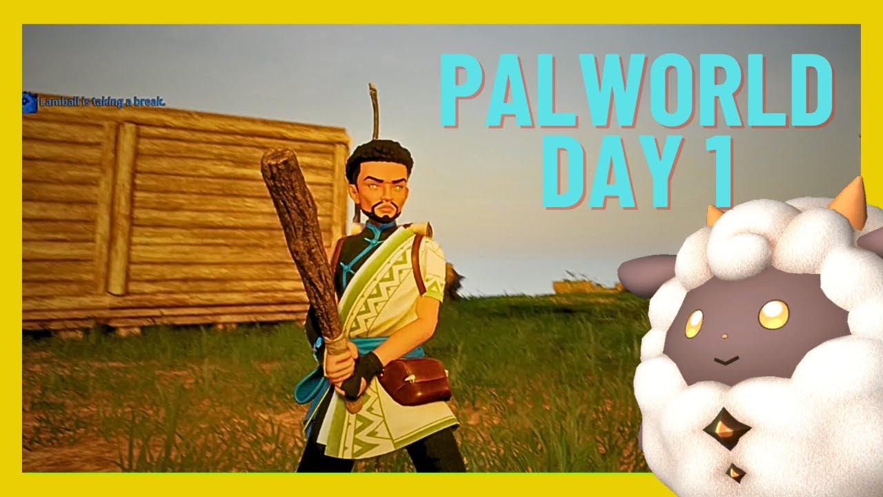 Beginning of Palworld Gameplay Day 1 - YouTube