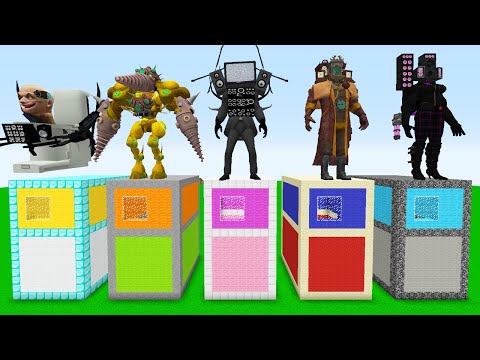 YANLIŞ TİTAN SKİBİDİ TUVALET GİZLİ ODASINI SEÇERSEN ÖLÜRSÜN 😱 - Minecraft