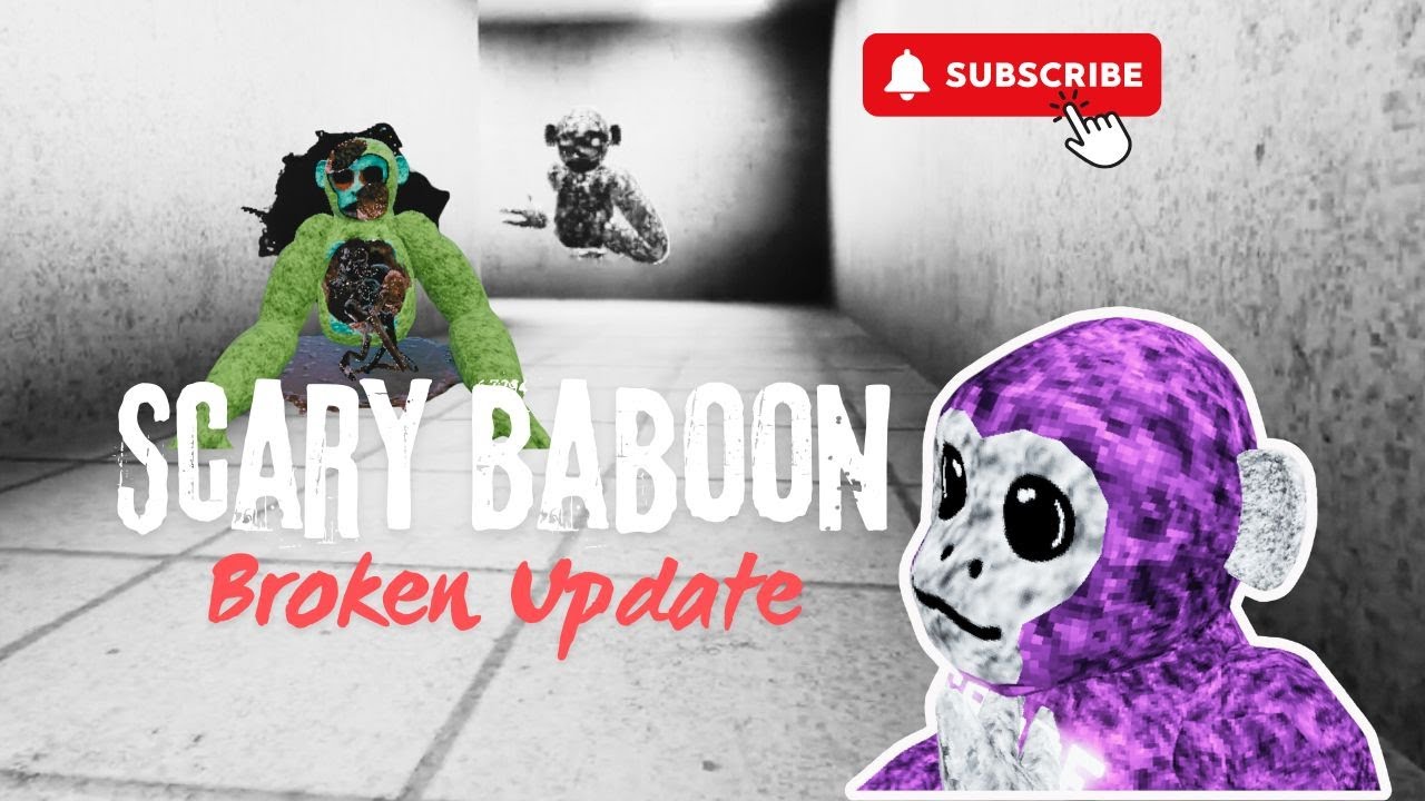 Terrifying New Scary Baboon Update is Totally Broken! - YouTube