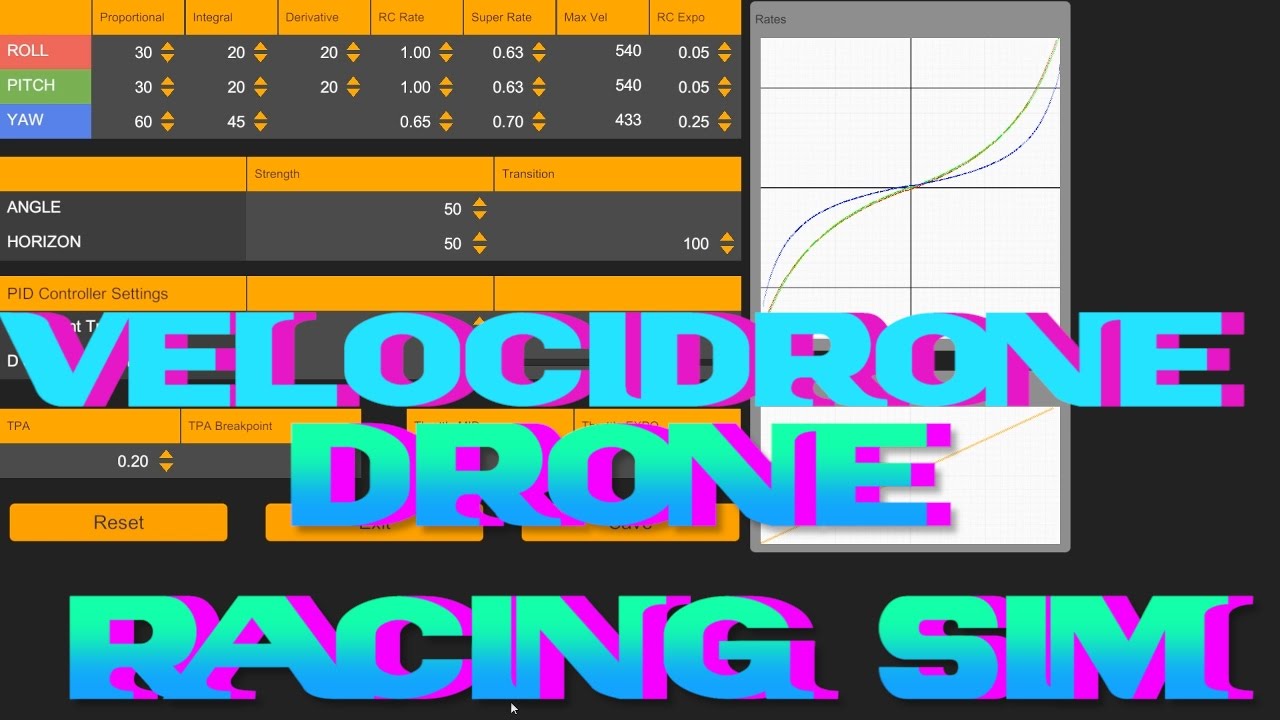 VelociDrone FPV Drone Racing SIM - YouTube