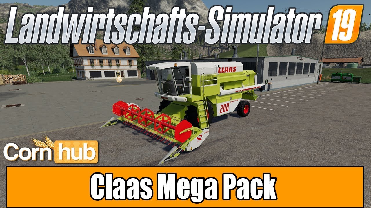 LS19 Modvorstellung - Claas Mega Pack - LS19 Mods - YouTube