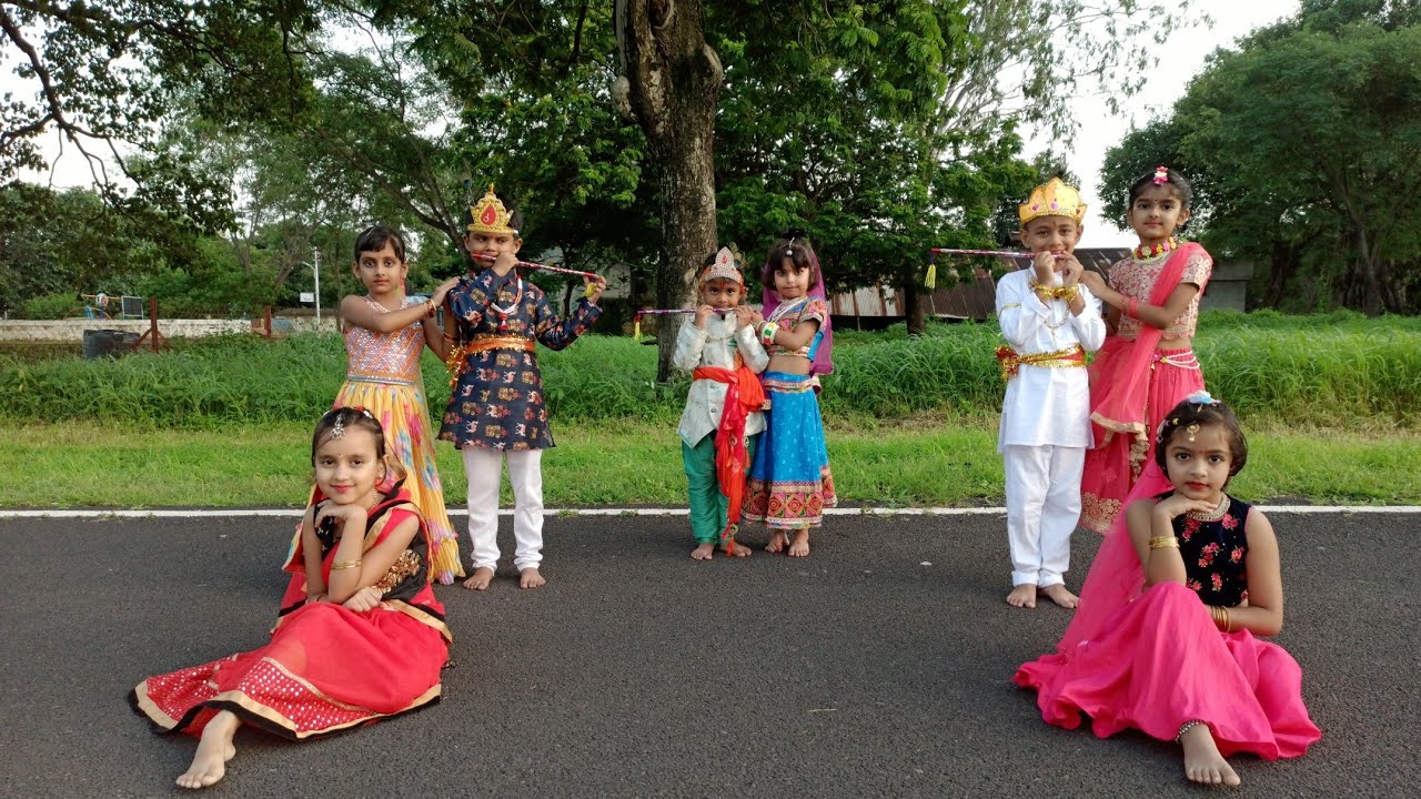 Radha Kaise Na Jale | Easy and Simple Steps for Kids | Payel Dance ...