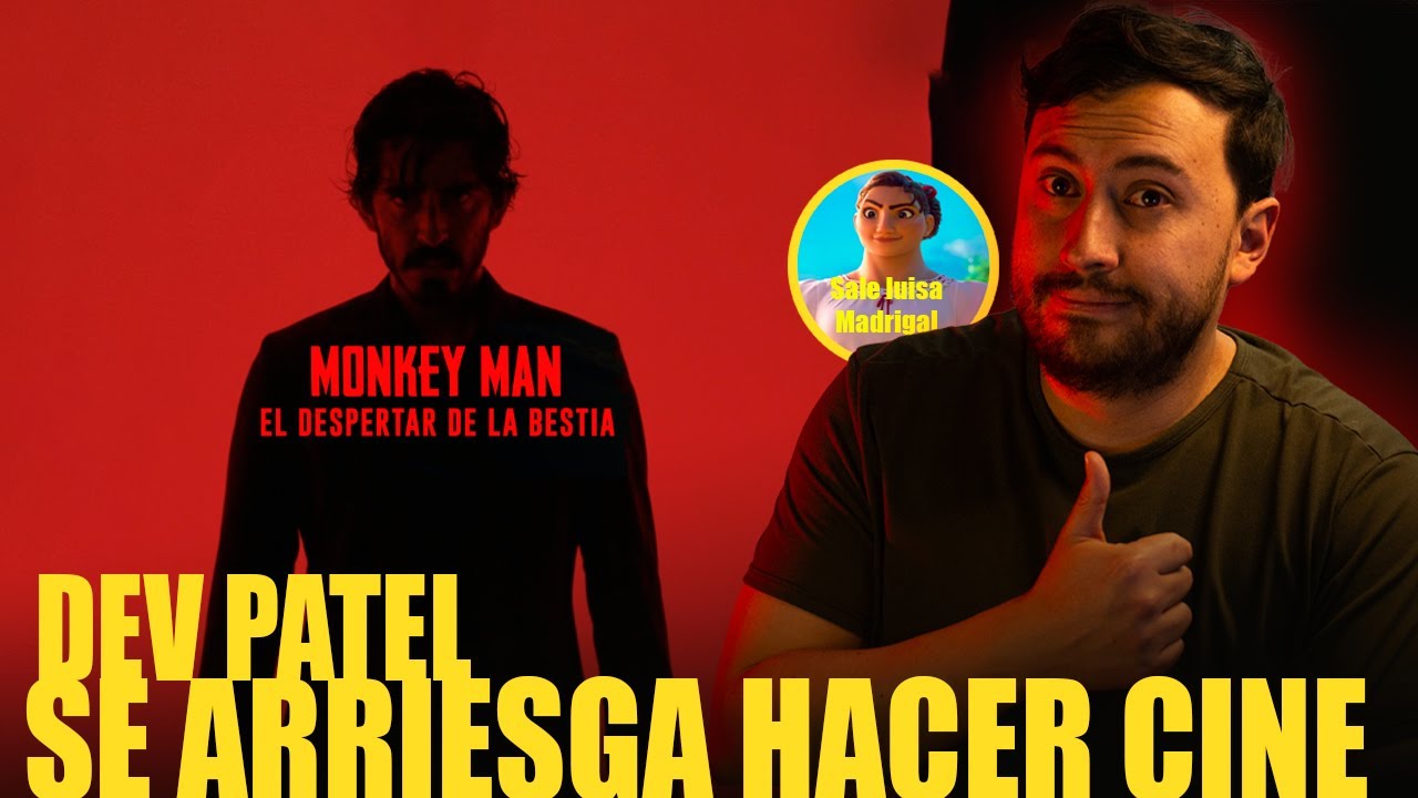 MONKEYMAN: el despertar de la bestia // DEV PATEL casi no la TERMINA - YouTube