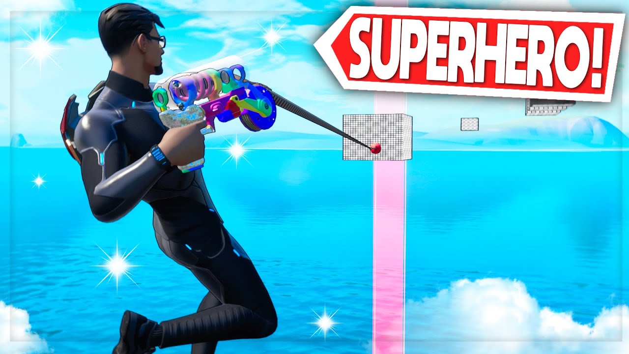 The ULTIMATE Superhero Deathrun! (Fortnite Creative Mode) - YouTube
