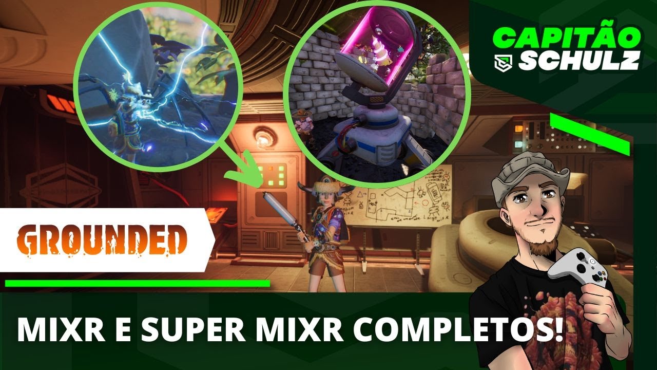 GROUNDED: MIXR e SUPER MIXR | Como Defender e RECOMPENSA na Porta ...