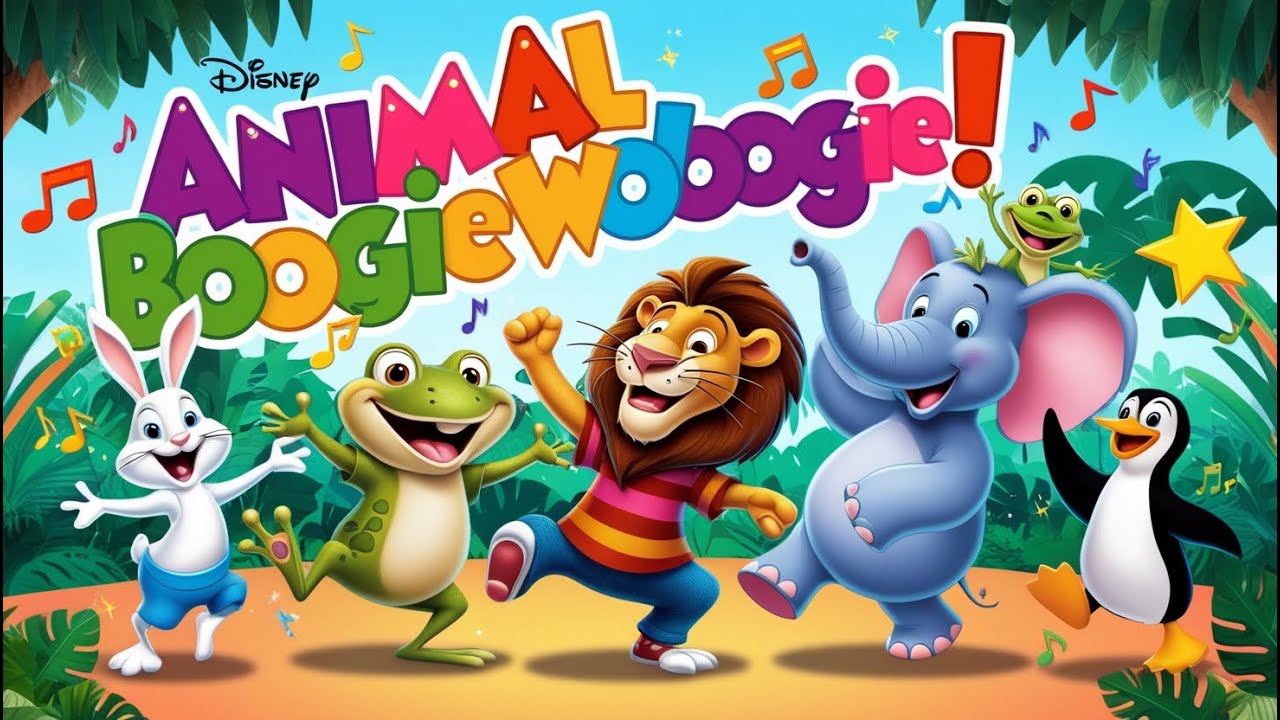 Animal Boogie Woogie! | Nursery Rhymes & Songs | Kids Fun Time - YouTube
