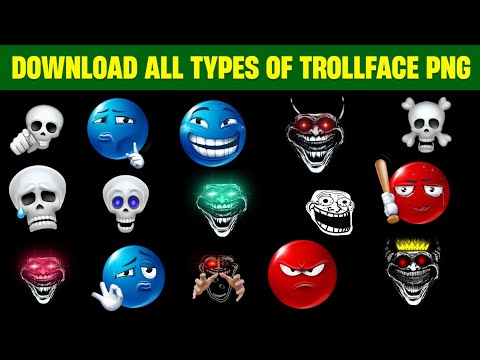 100+ Unique Trollface Download Links | Troll Face Download Kaise Kare | How To Download Trollface