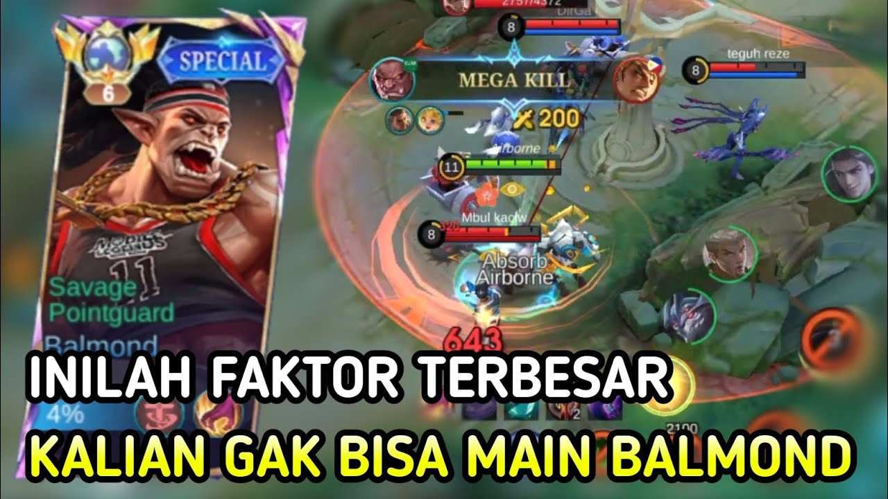 Balmond Solo Pro Player - Balmond Solo Squad - Mobile Legends Balmond ...