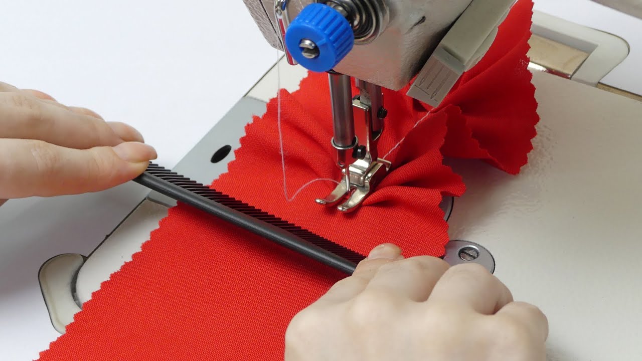 Use your comb this way in your sewing projects. Easy and simple - YouTube