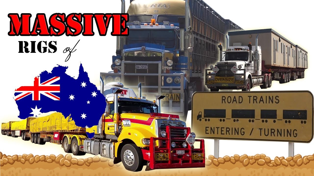 DIESEL DUST & DIRTY WATER! Massive Road Trains Extreme Australian truck ...