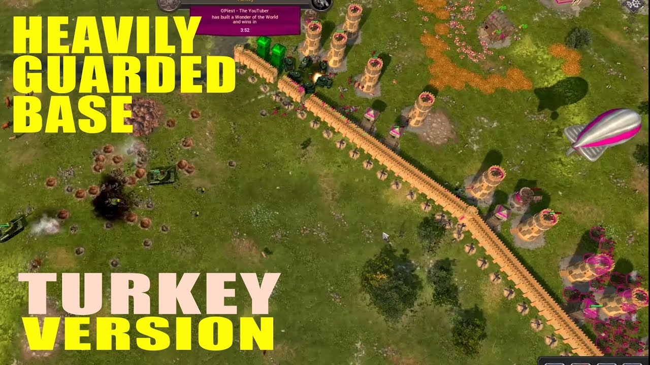 War Selection HEAVILY Guarded Base updated TURKEY Version - YouTube