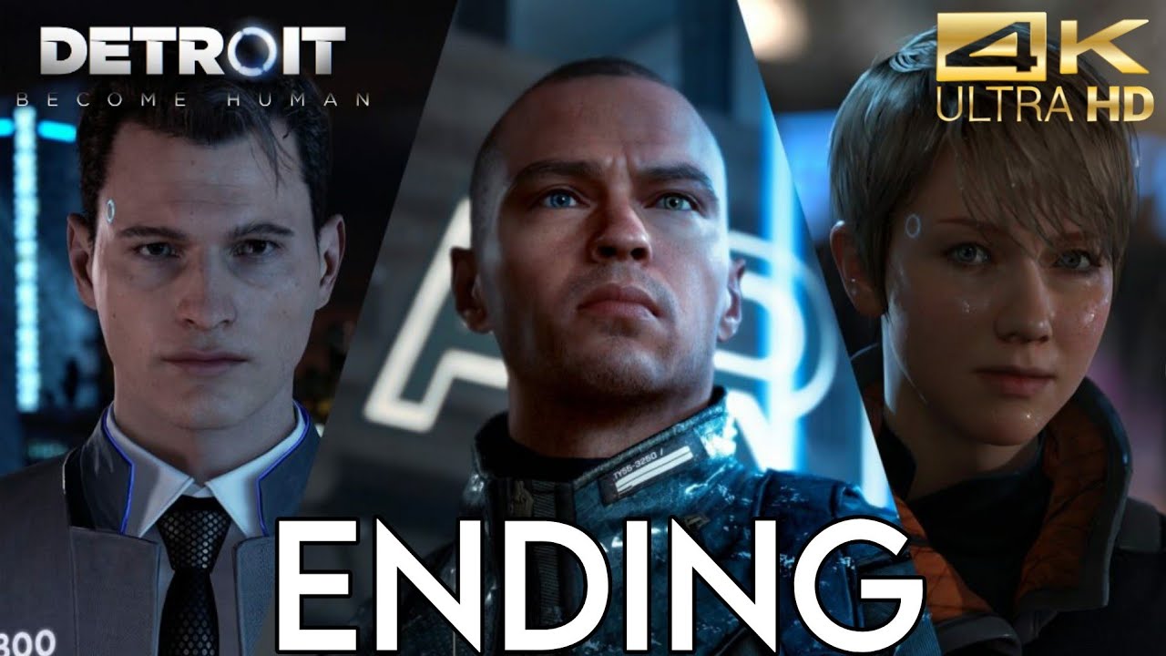 DETROIT BECOME HUMAN - ENDING [4K PS5] - YouTube
