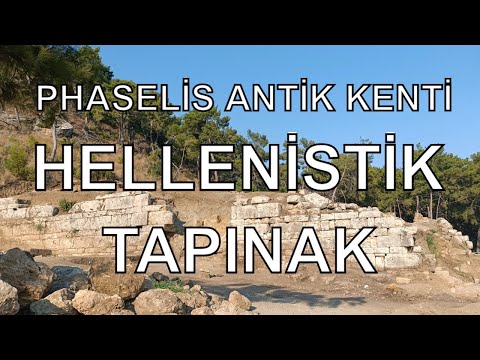 Antalya Kemer Phaselis Hellenistik Tapınak- Dr. Murat