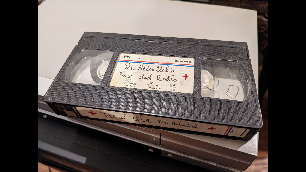 Dr Heimlich's First Aid Video 1987 VHS - YouTube