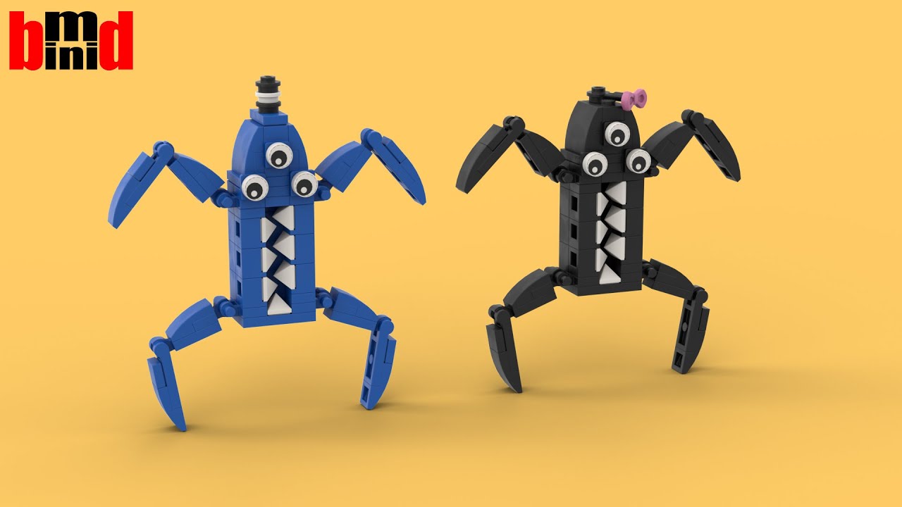 How to build lego mini Garten of Banban: NABNAB and NABNALEENA | BMD ...