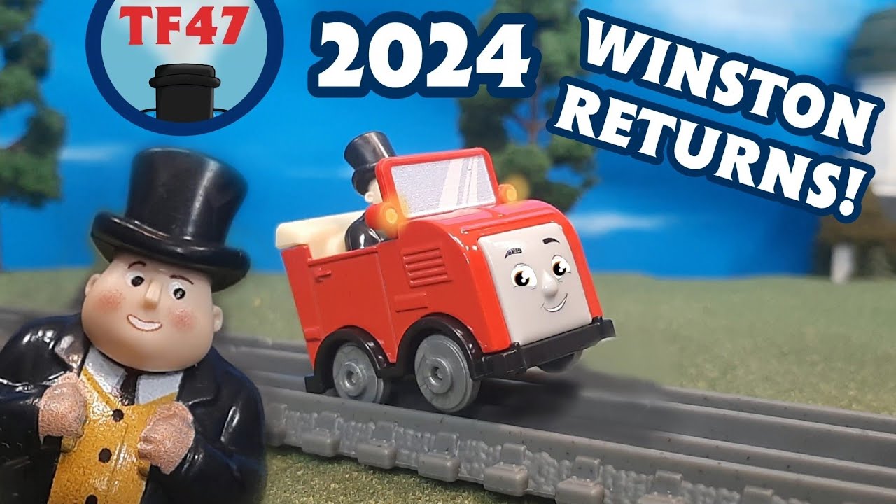 New AEG Thomas Push Along Winston & Sir Topham Hatt 2024 Best Winston ...