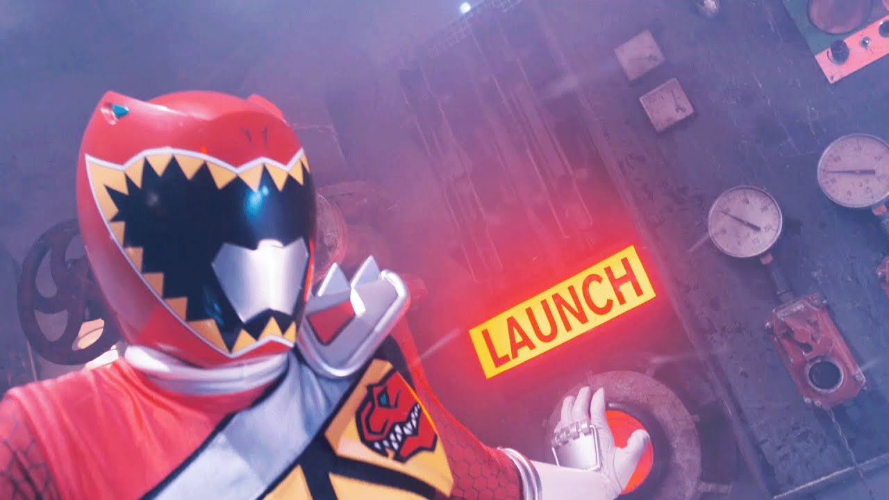 Escapando De La Base 🦖 Dino Super Charge ⚡ Power Rangers Para Niños ...