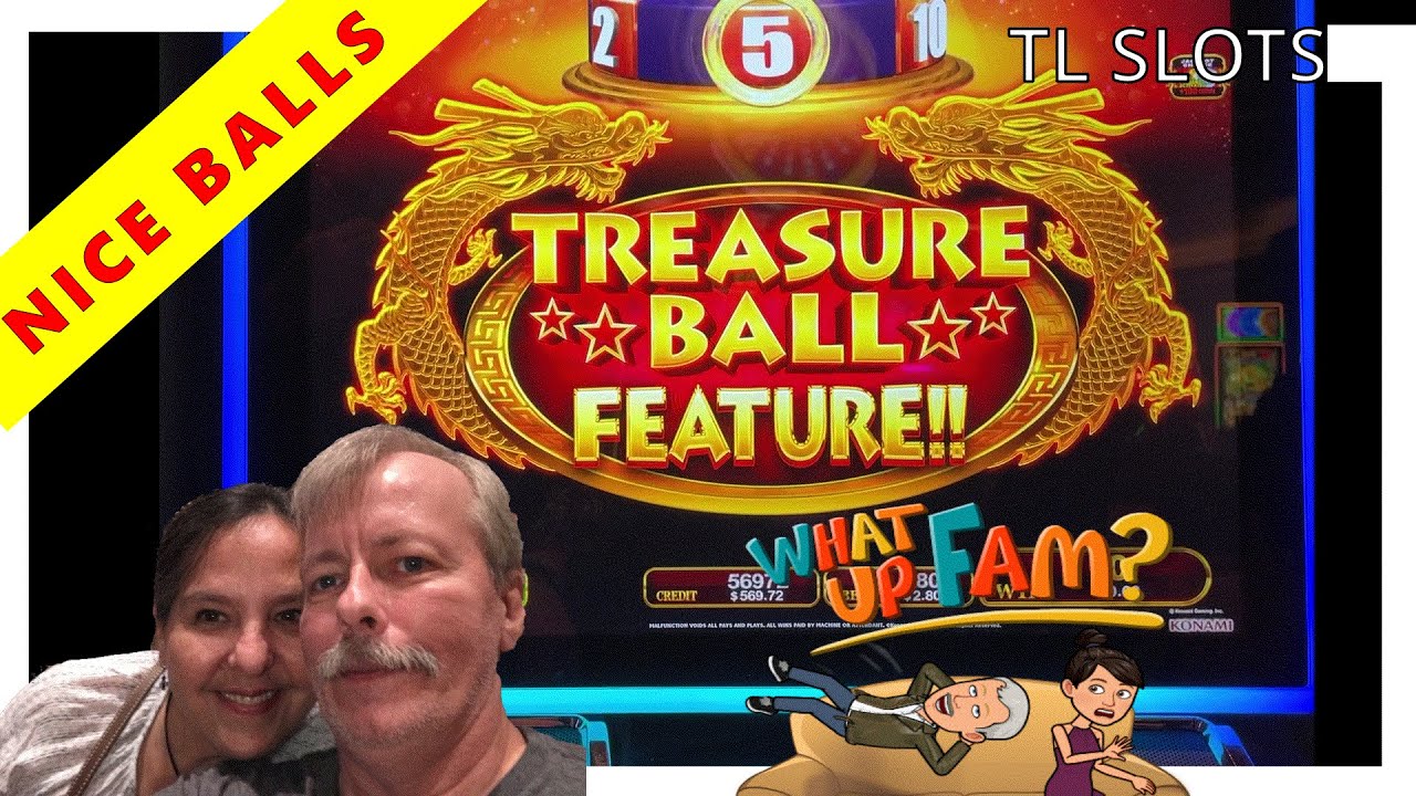 TREASURE BALL SLOT MACHINE BONUS WINS At Four Winds Casino - YouTube