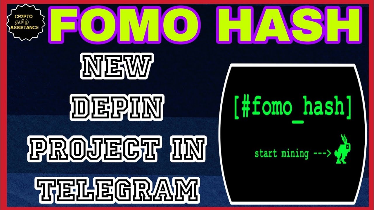 fomo-hash-new-depin-project-in-telegram-rex-coin-listing