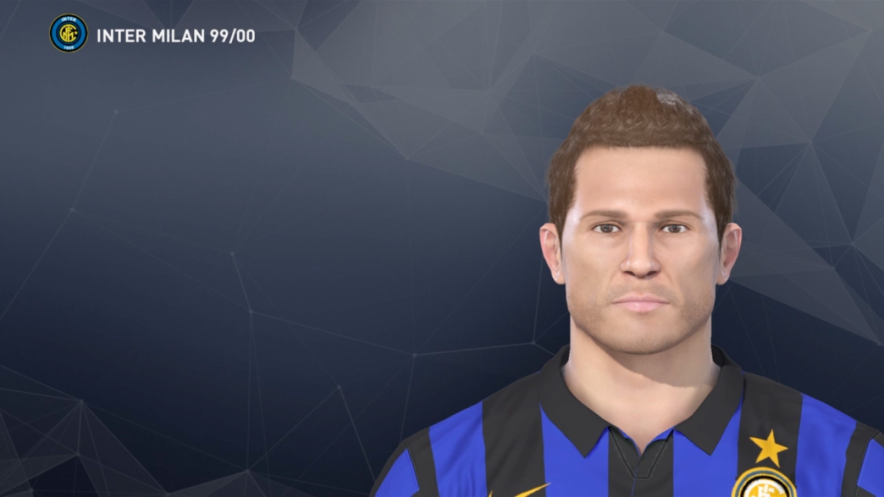 A. Mutu PES 2017 face & stats (Inter Milan 99/00) - YouTube