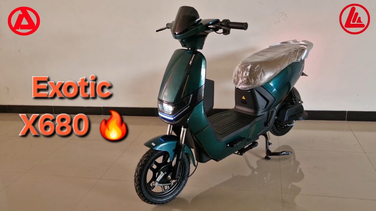 Review Sepeda Listrik Exotic X680 (X-680) | Asia Motor Sumenep - YouTube