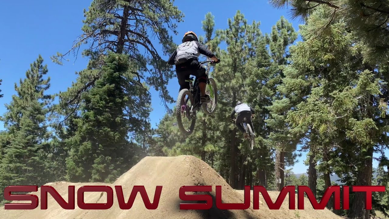 Snow Summit Bike Park with 5 GoPros / What perfect conditions at Big ...