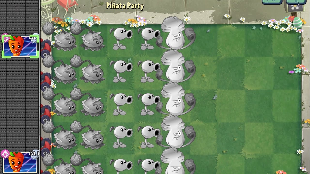 PvZ 2 | Piñata Party | Intensive Carrot, Bonk Choy, & Peashooter - YouTube