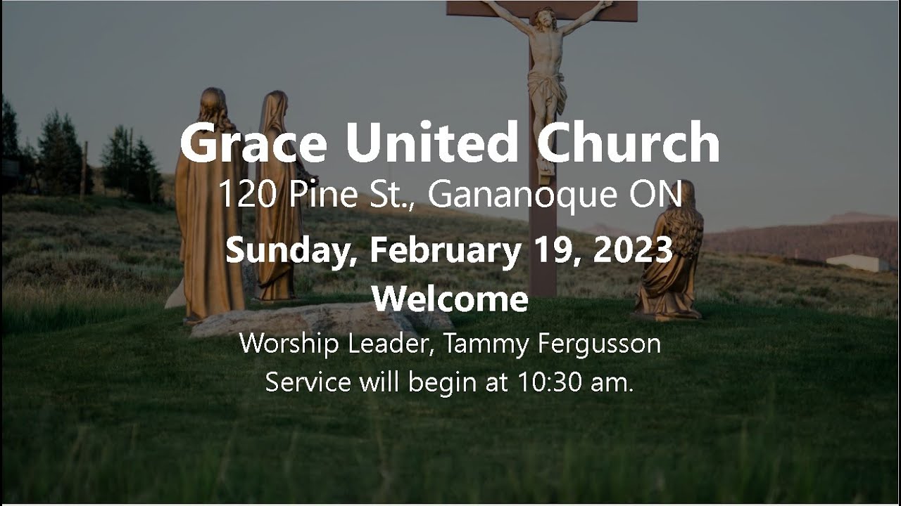 Grace United Church, Gananoque - Worship Service Livestream - YouTube