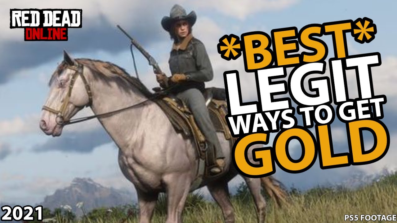 *BEST* Legit Ways To Get Gold in Red Dead Online - YouTube