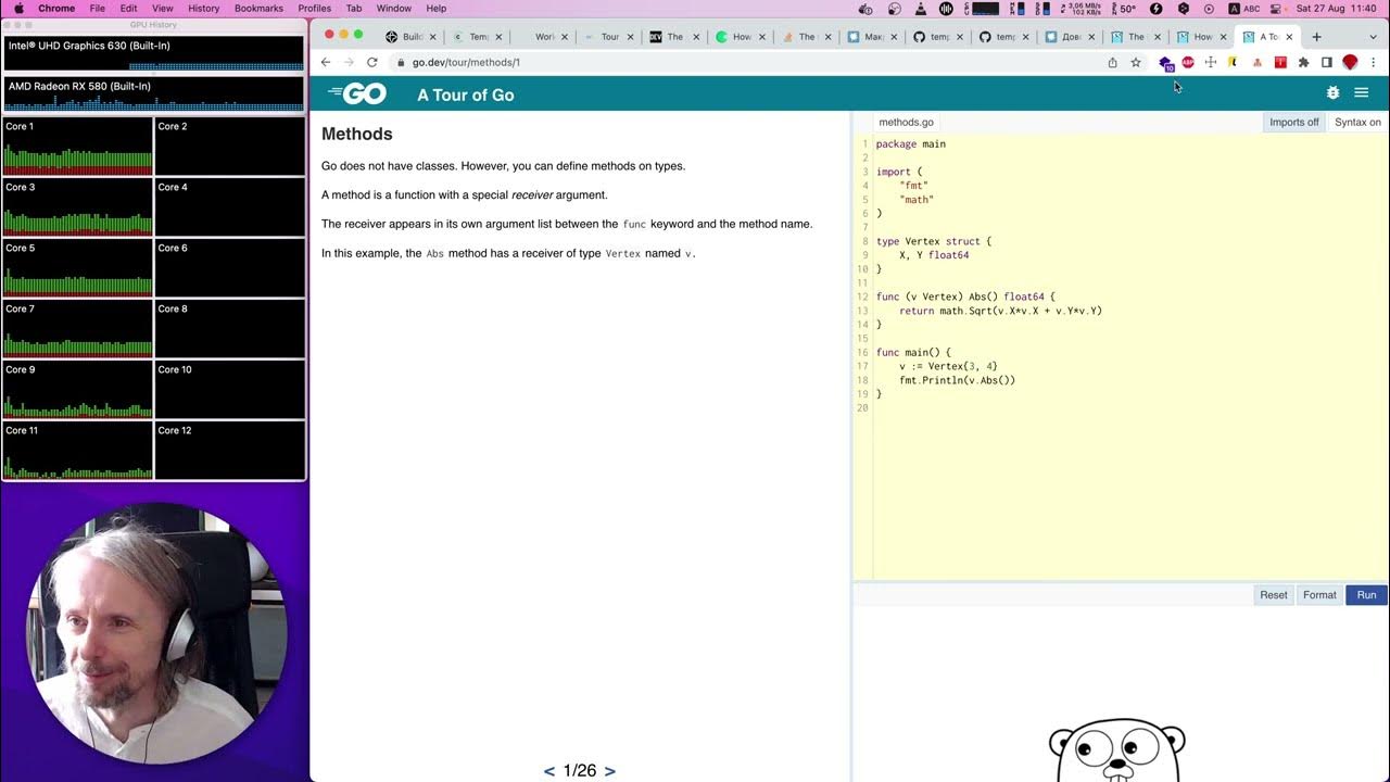 GoLang #203 - A Tour of Go - 2 серия - YouTube