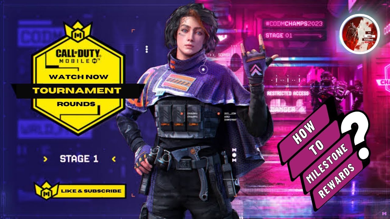Call of duty Mobile Tournament - How to collect milestone rewards - YouTube
