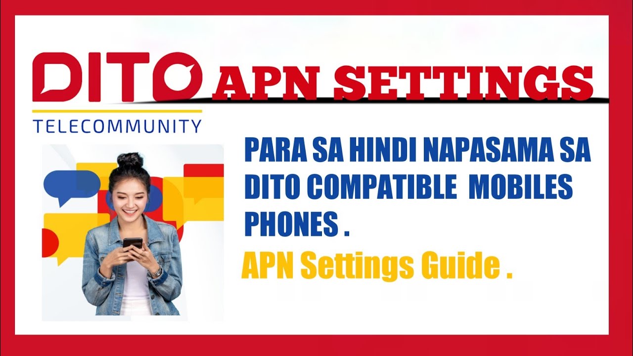 DITO APN SETTINGS - YouTube