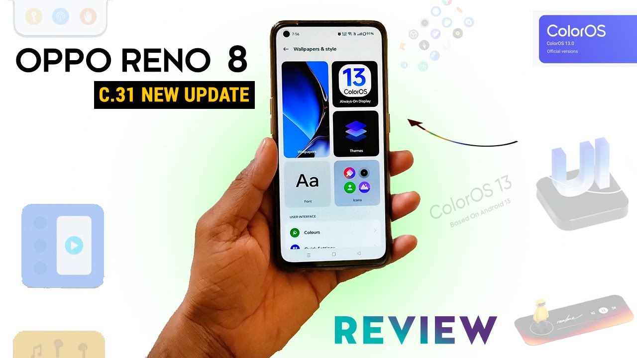 Oppo Reno 8 New Update C.31 | Reno 8 5G February C.31 Update Features ...