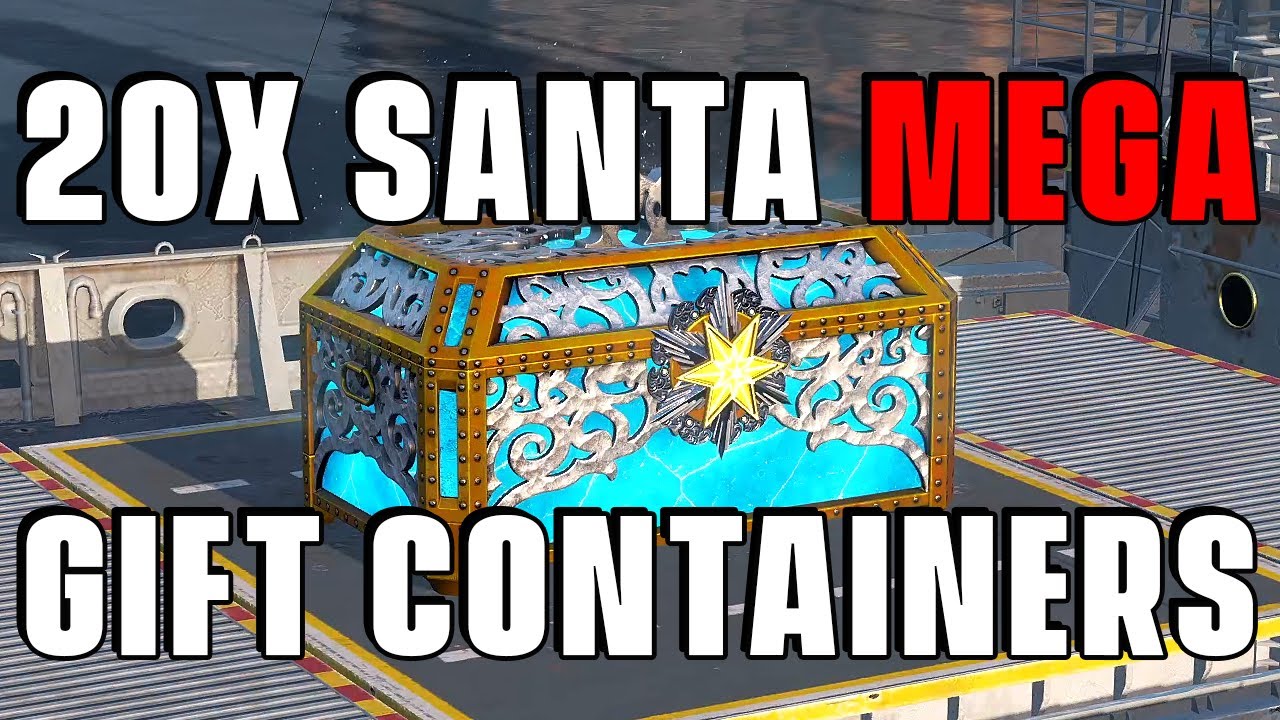 Opening 20X SANTA MEGA GIFT CONTAINERS (Expensive Boxes) - YouTube