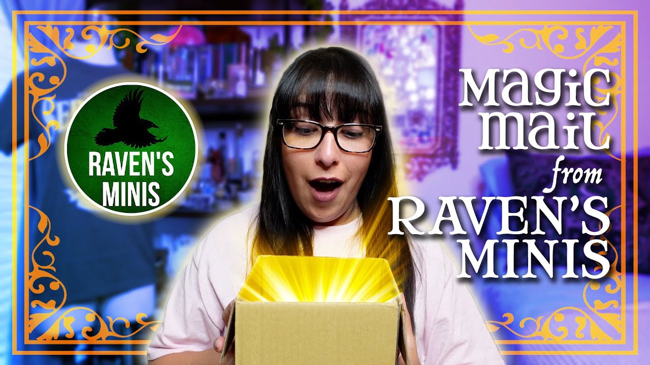 Magic Mail from Raven's Minis 📬 | A Gift from Chantal Wilson | Brittany ...