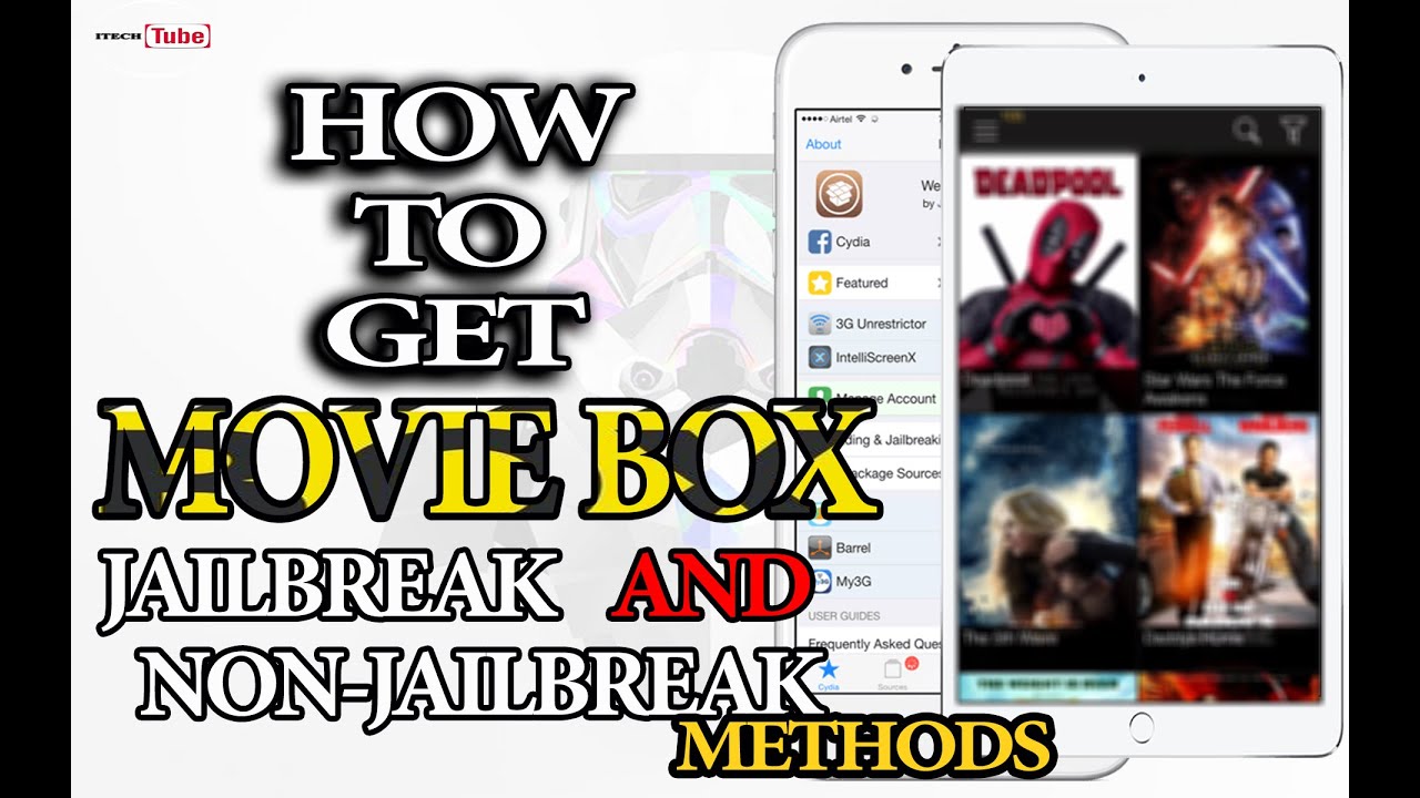 How to get Movie box/cinema box on NON-jailbreak/JAILBREAK Iphone,Ipad ...