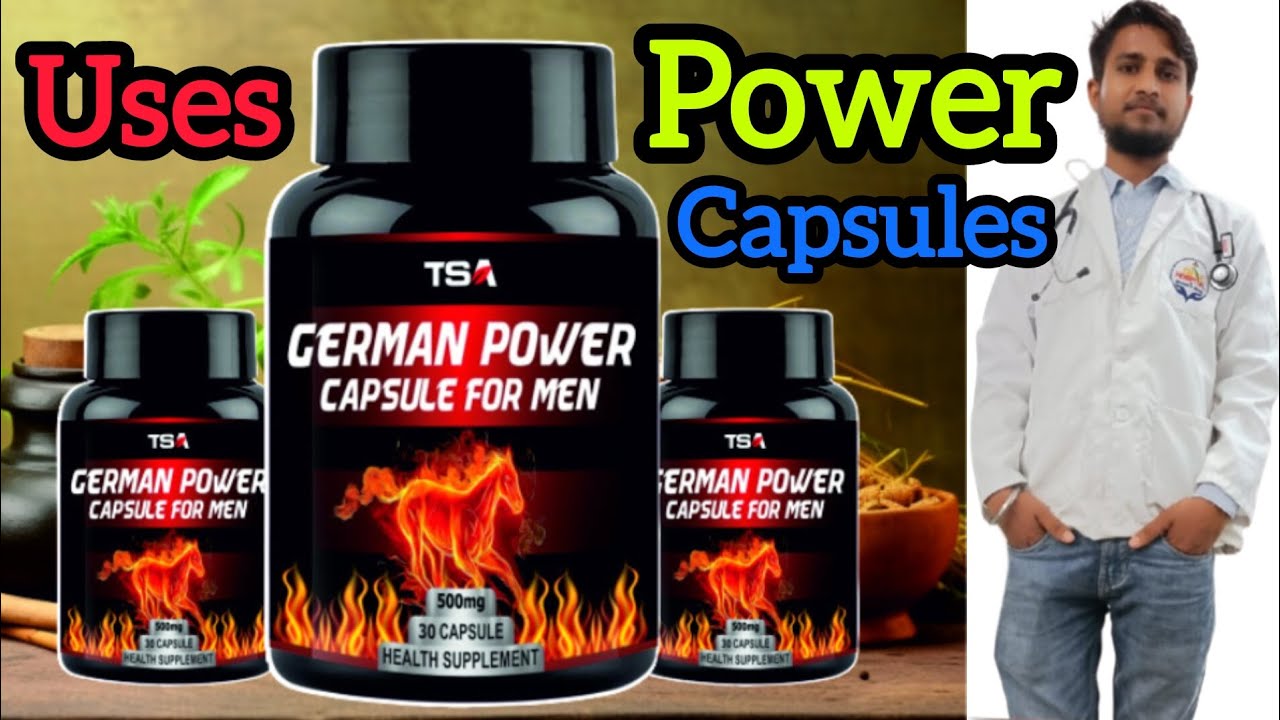German Power Capsule for Men Benefits | Uses | Dosage & Side Effects in ...