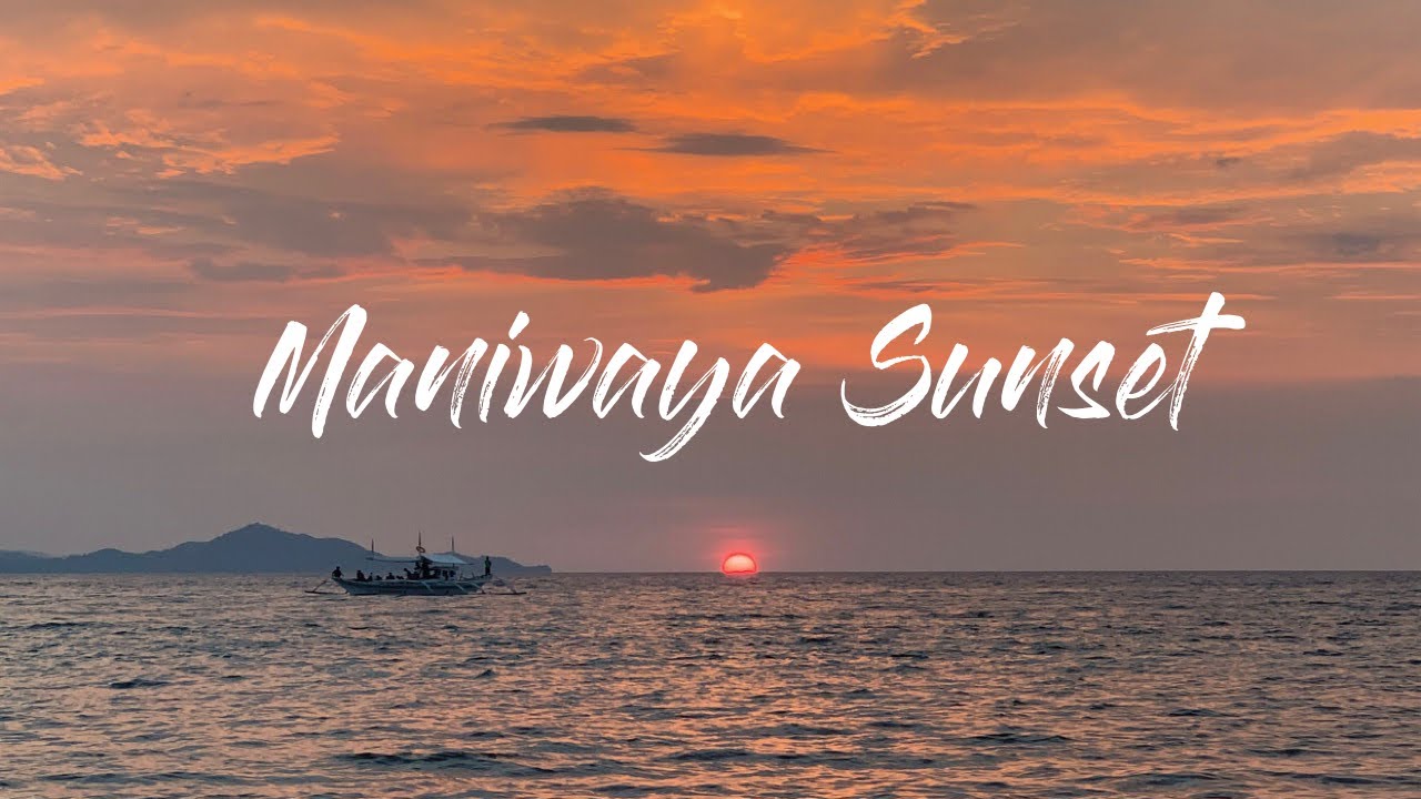 Beautiful Sunset in Maniwaya Island 2019 | Marinduque | Travel Video ...