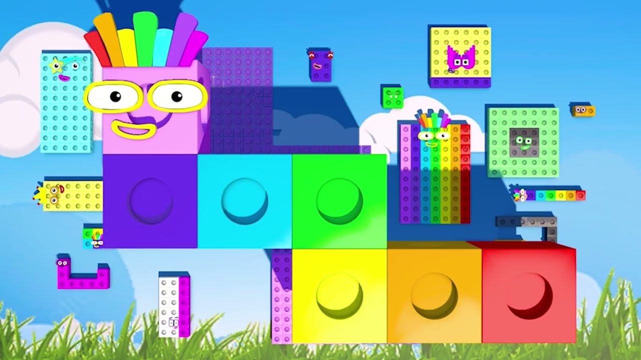 Numberblocks Puzzle Mathlink 500 episode - YouTube