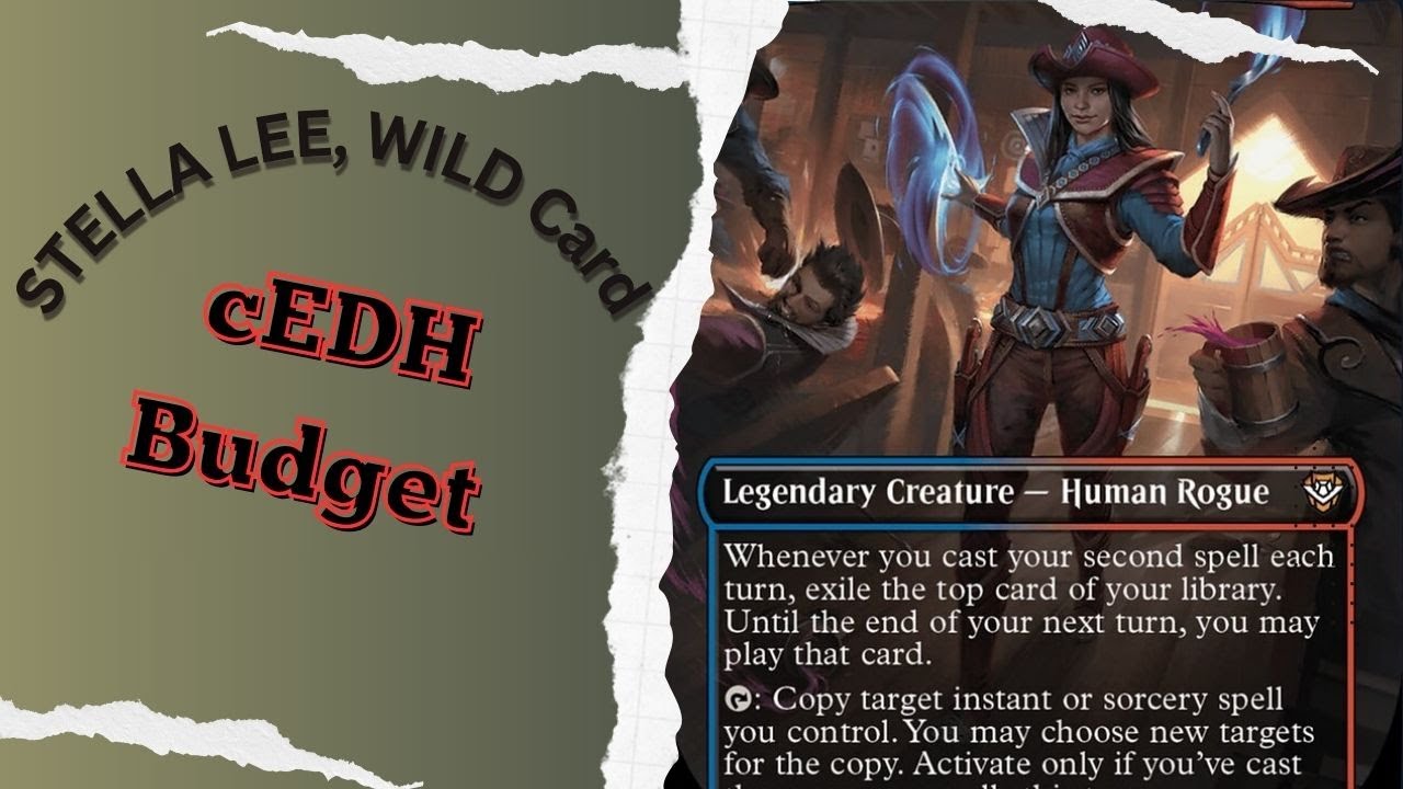 Budget Build of Stella Lee. #cedh #mtgdecktech #mtgcommander - YouTube