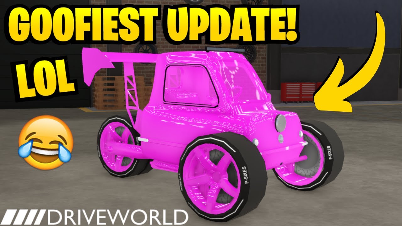 GOOFIEST Drive World Update! *PEEL P50!* - YouTube