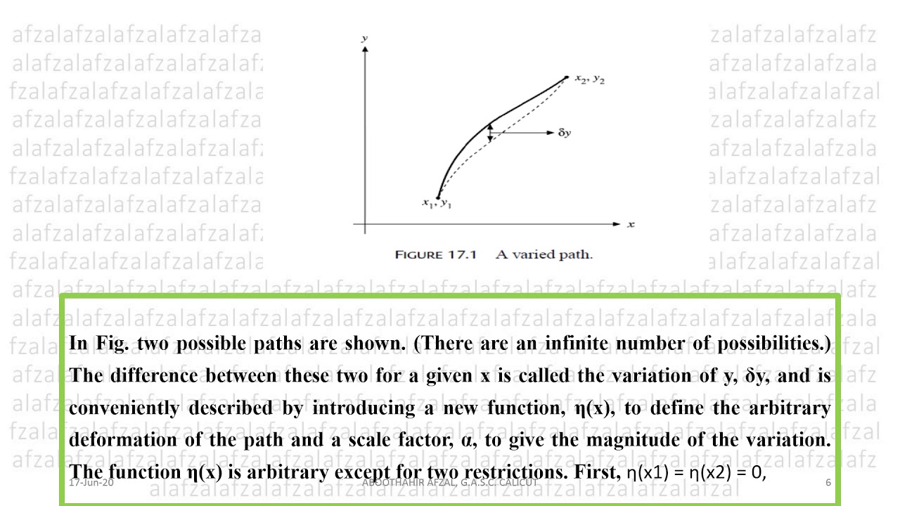 Introduction to Variational calculus Part-2 - YouTube
