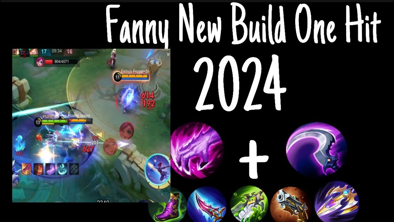 Fanny New Build 2024 One hit 😱😱 #MLBB #mobilelegends (Waiting For The ...