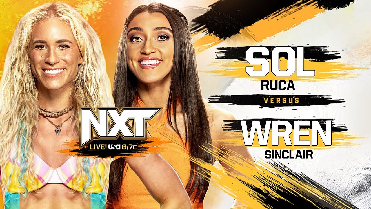 NXT || Sol Ruca Vs Wren Sinclair || - YouTube