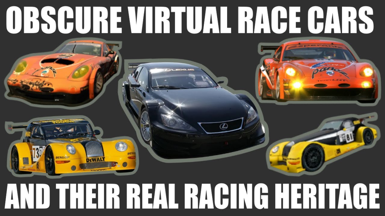 Obscure race cars from not so obscure racing games - YouTube