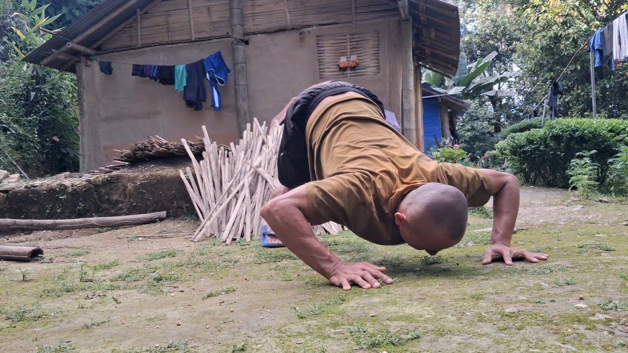 Day 13/75 Hindu Push Ups Hard Challenge Exercise | 2025 - YouTube