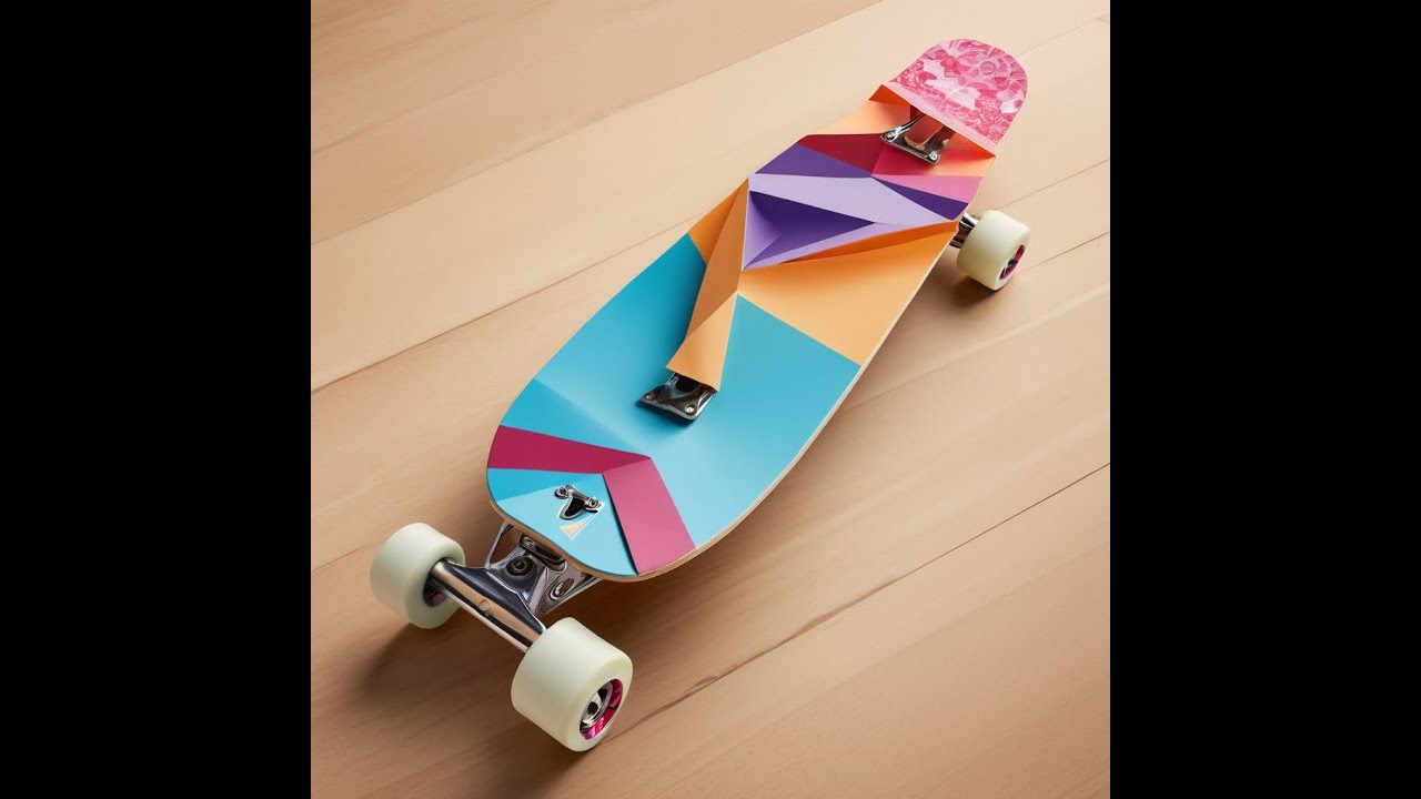 How to Make an Origami Skateboard – Easy Paper Craft Tutorial! - YouTube